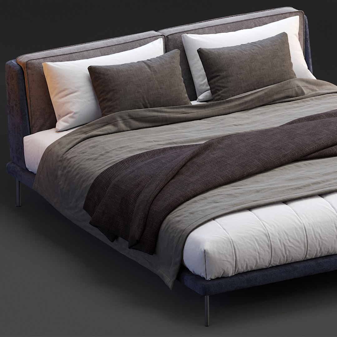 Home bed mise model - TurboSquid 1567189