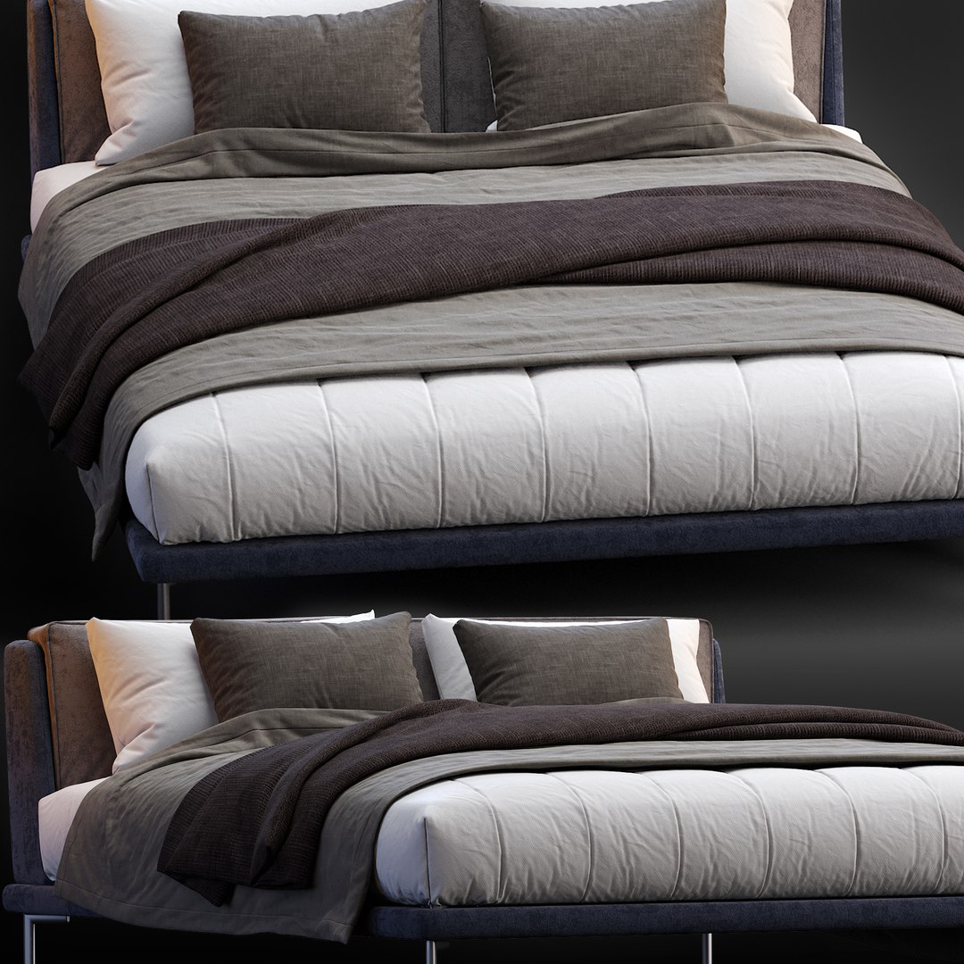 Home bed mise model - TurboSquid 1567189