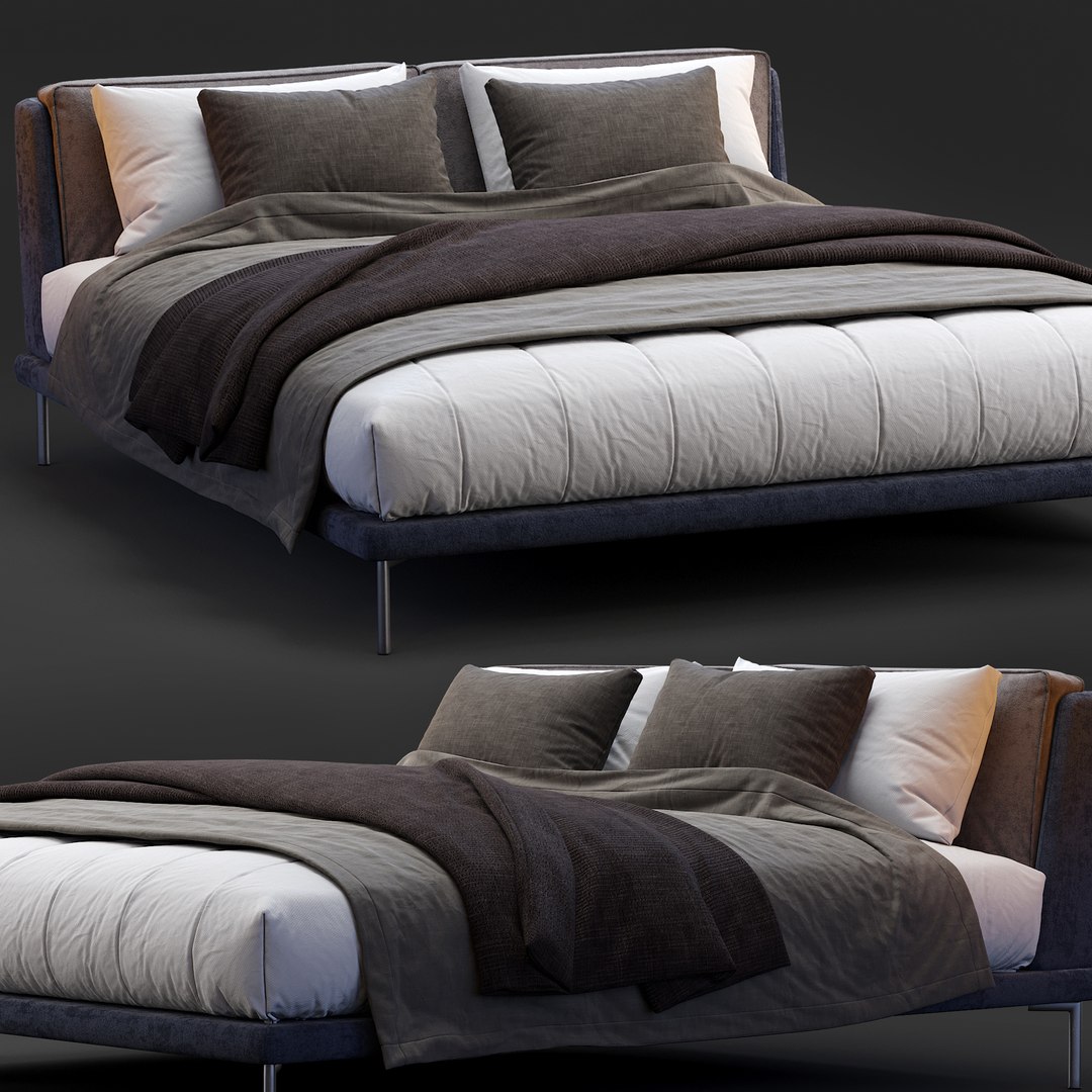 Home bed mise model - TurboSquid 1567189