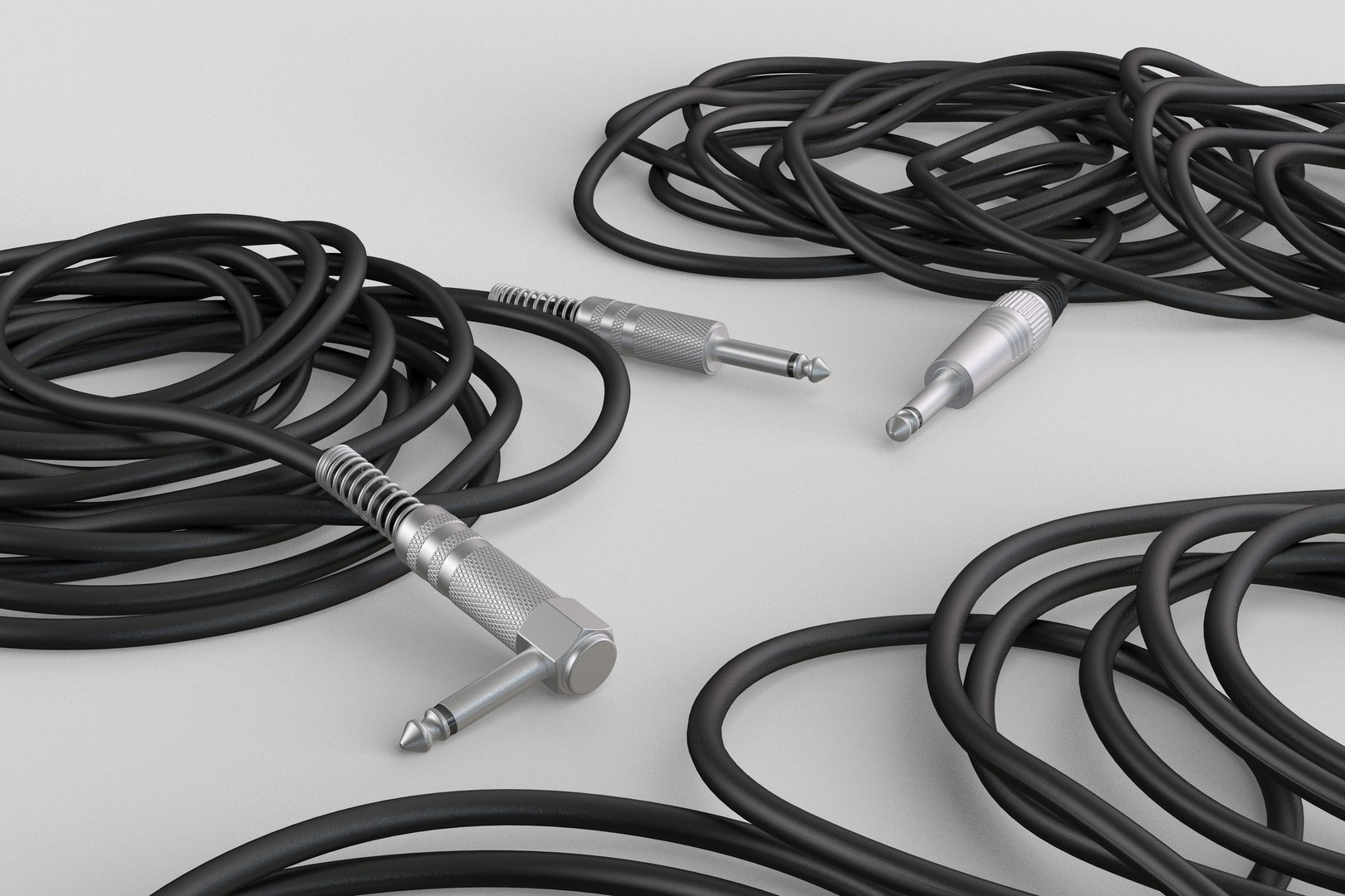 Amplifiers And Cables 3D Model - TurboSquid 2229117