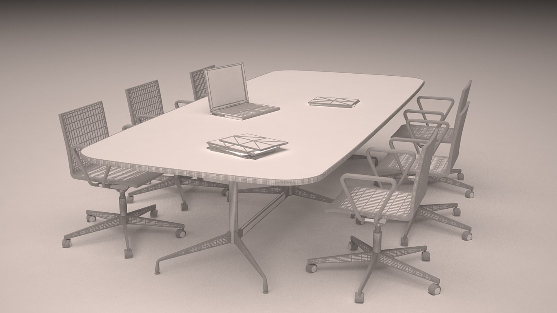 3d Meeting Room Table