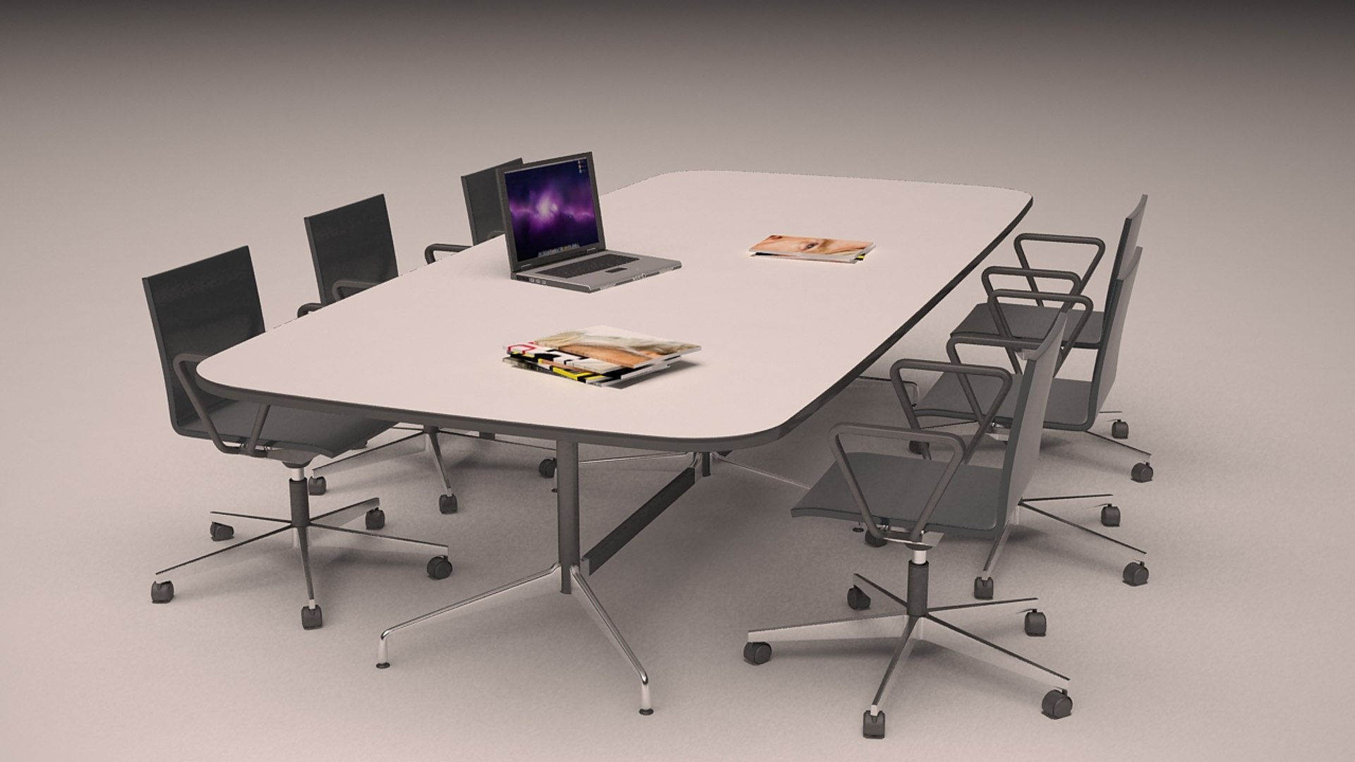 3d Meeting Room Table