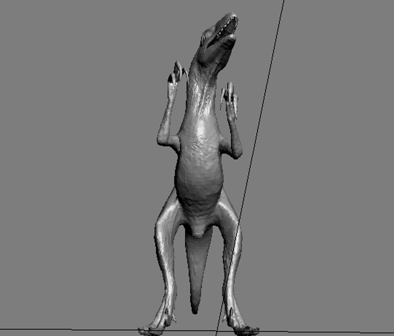 horror valasa raptor 3d model