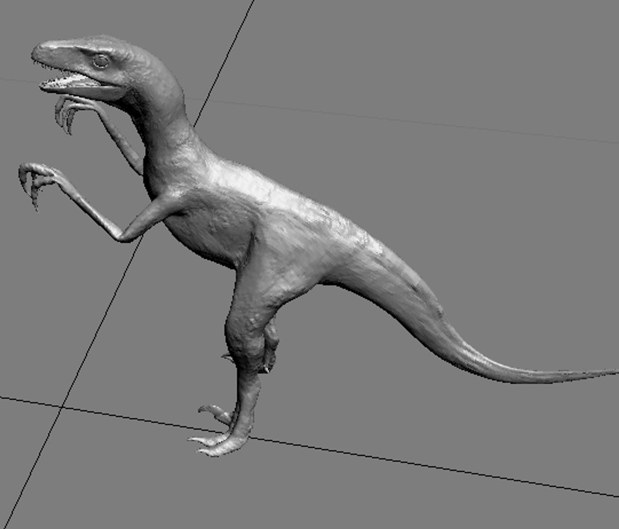 horror valasa raptor 3d model
