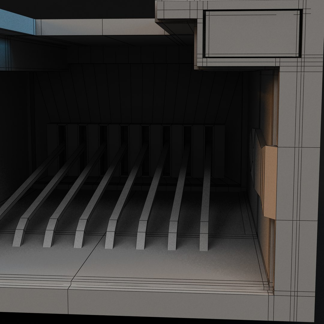 Computer Lan Port 3d Model