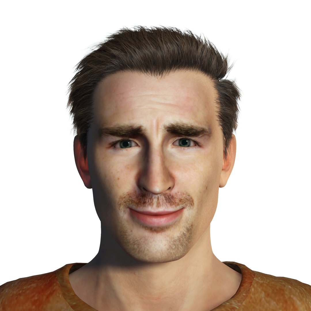 Chris Evans 3D Rigged Model Ready For Animation 3D Model - TurboSquid 1980340