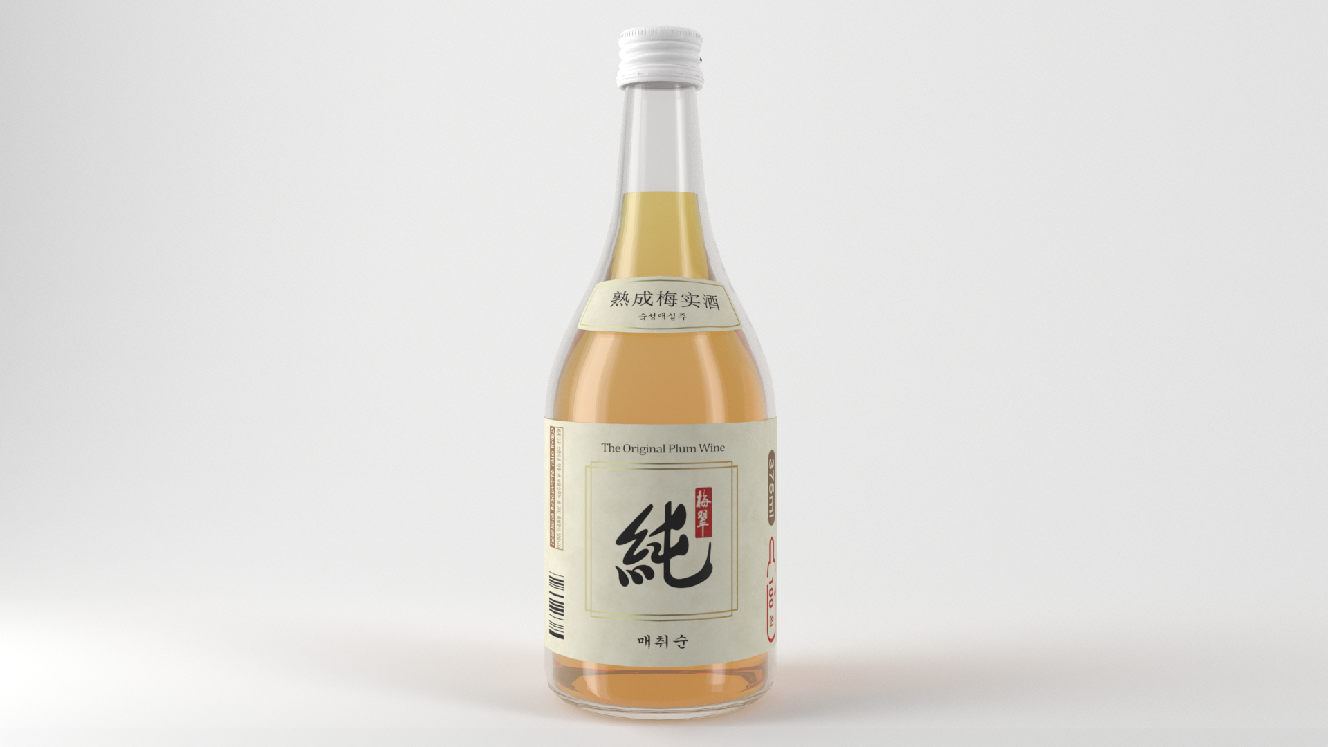 3D Bohae Original Plum Wine Bottle - High-Quality 3D Model Model ...