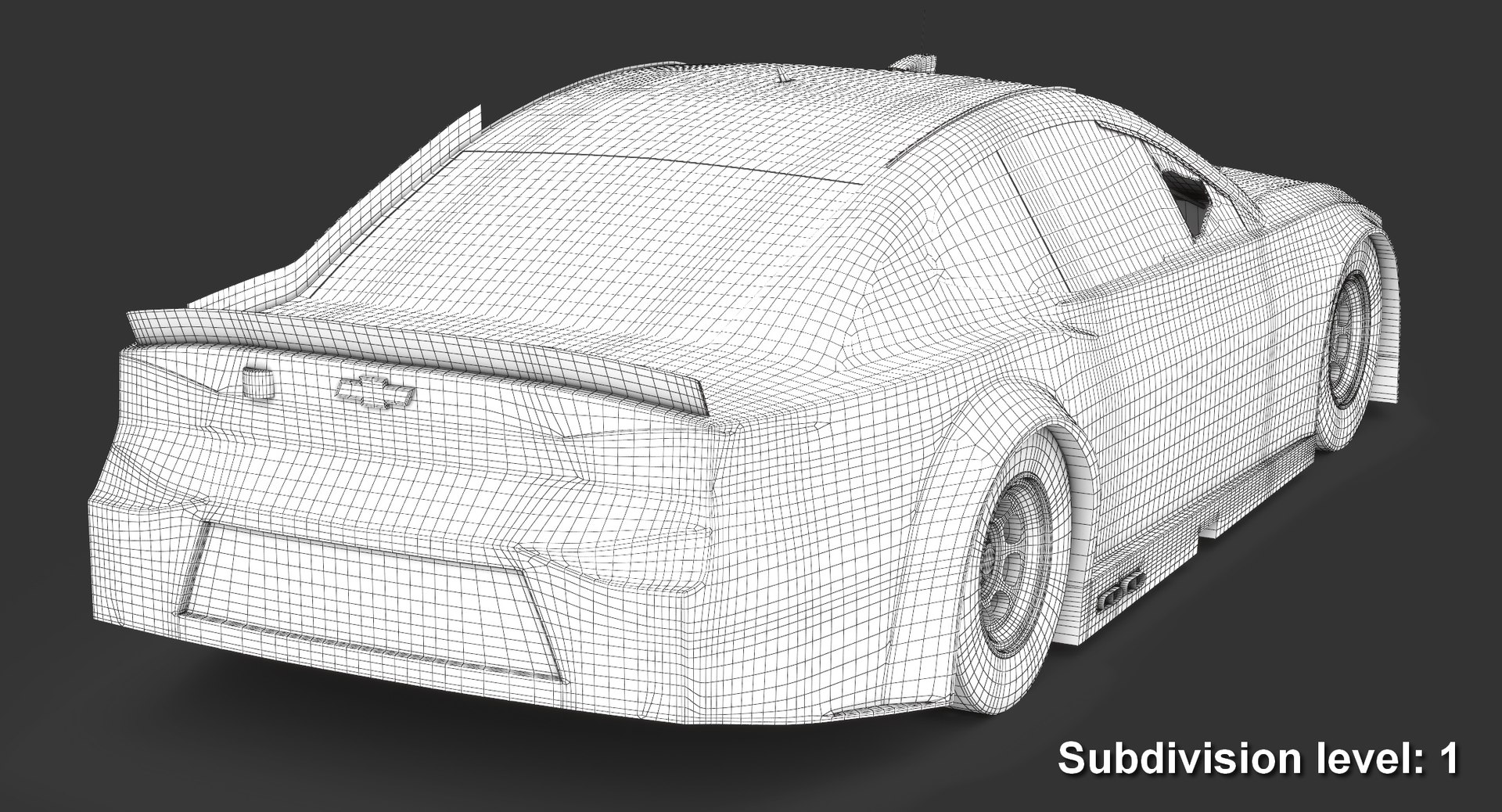 3D nascar race car chip - TurboSquid 1325348