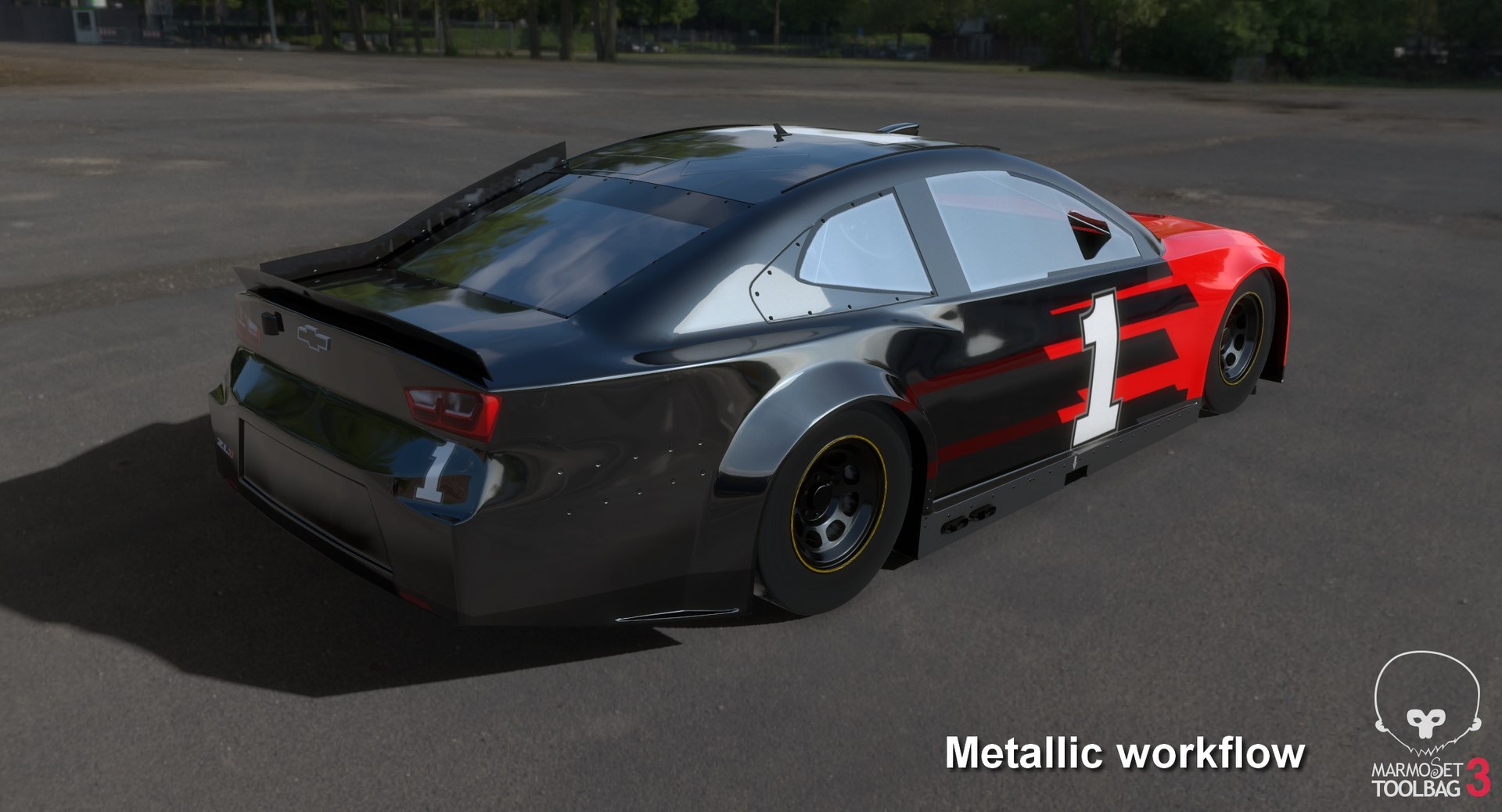 3D nascar race car chip - TurboSquid 1325348