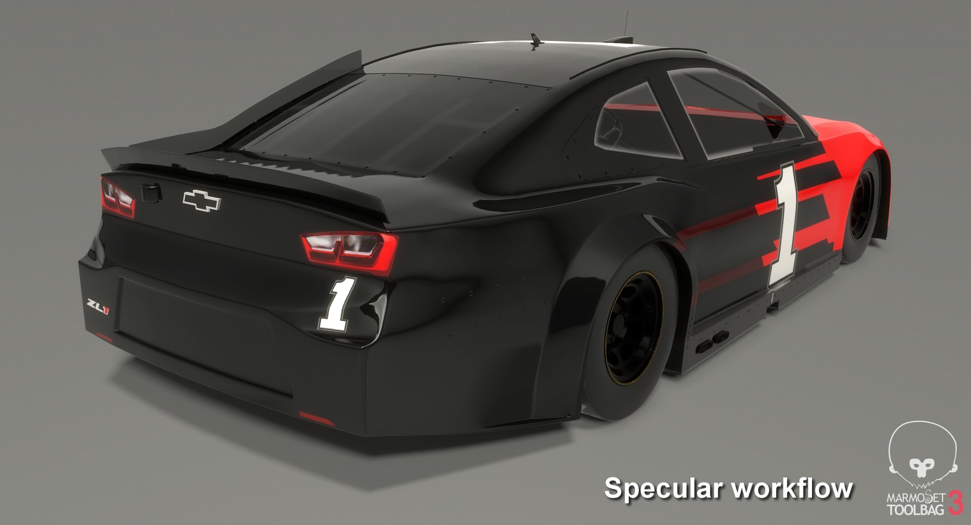 3D nascar race car chip - TurboSquid 1325348