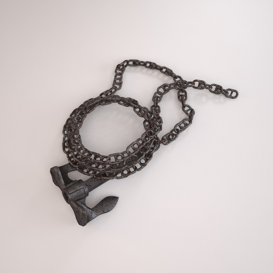 3d Model Anchor Chain