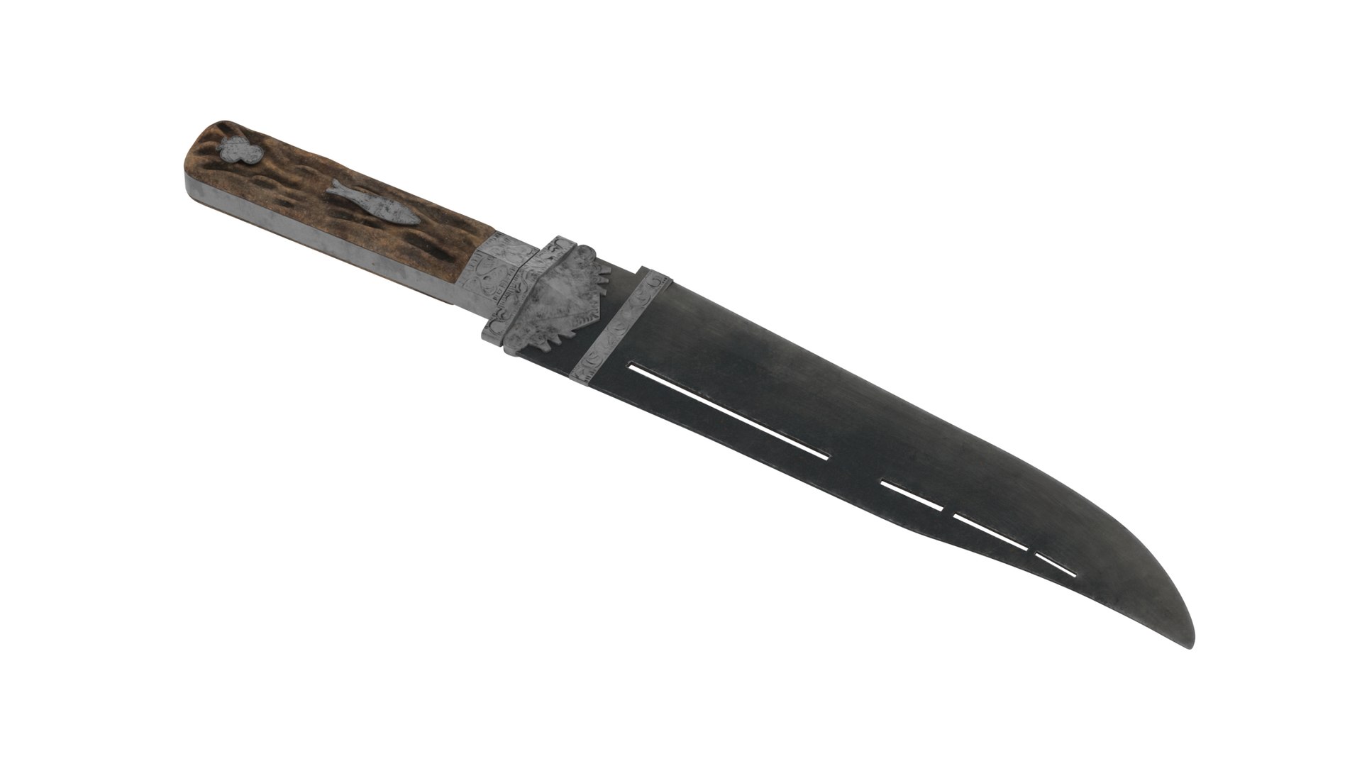 3D Malappuram Kathi Dagger - TurboSquid 1769200
