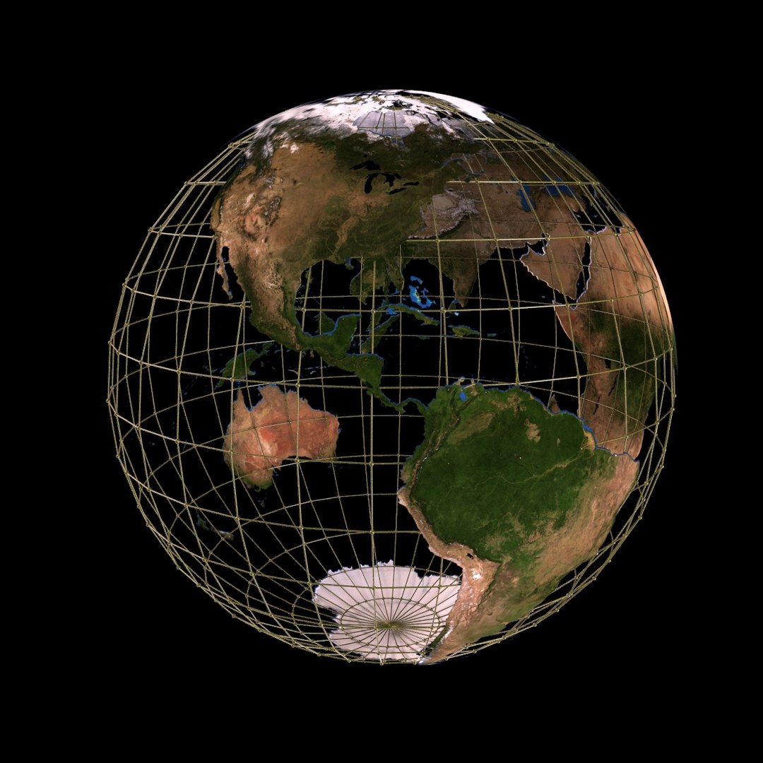 Digital Globe 3d Model