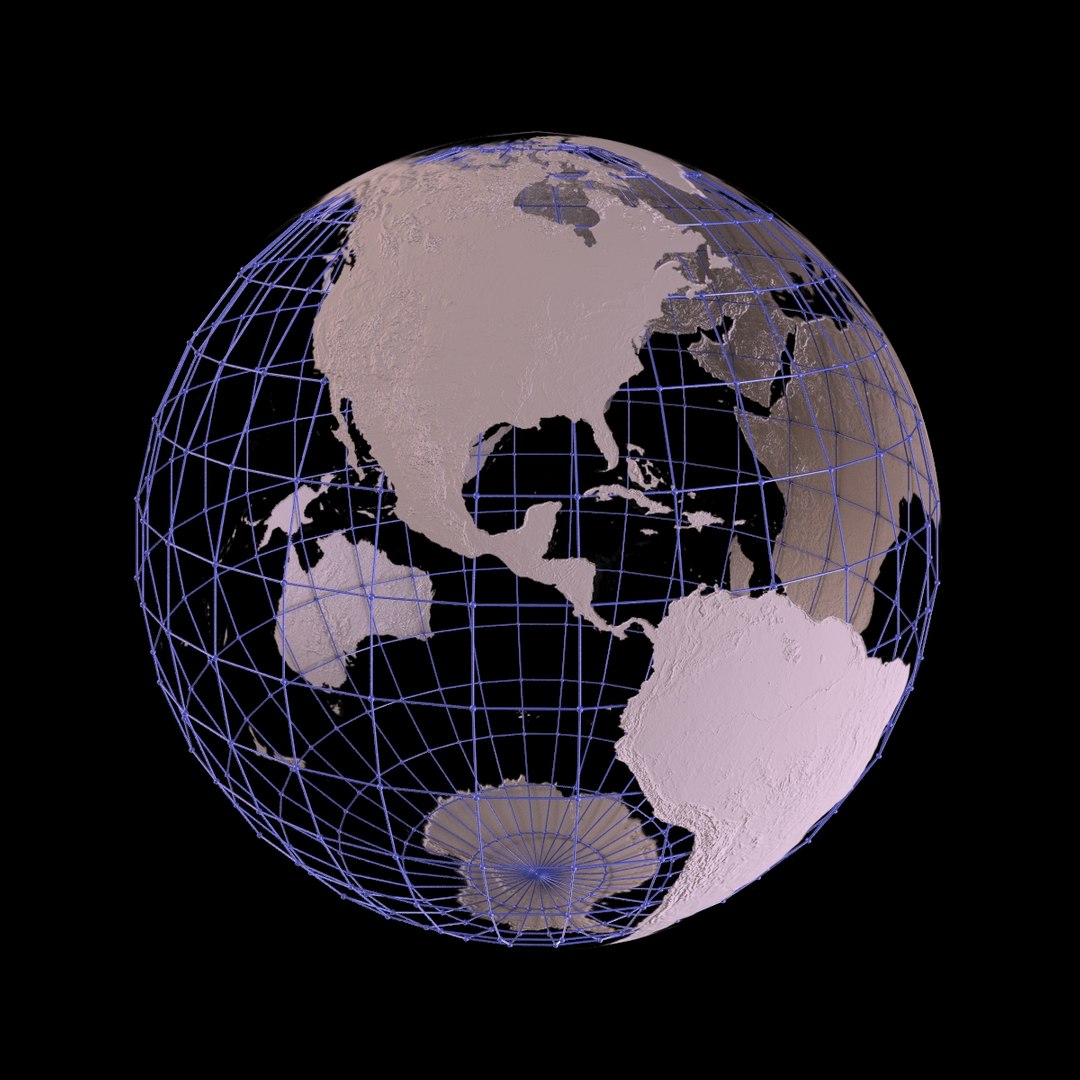 Digital Globe 3d Model