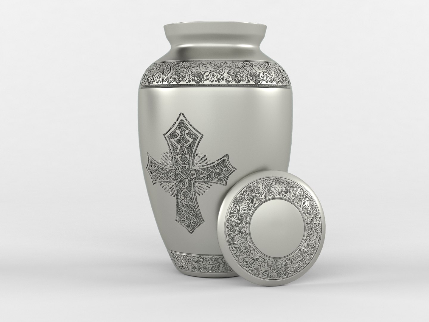 3D Decorative Urn Model - TurboSquid 1380900