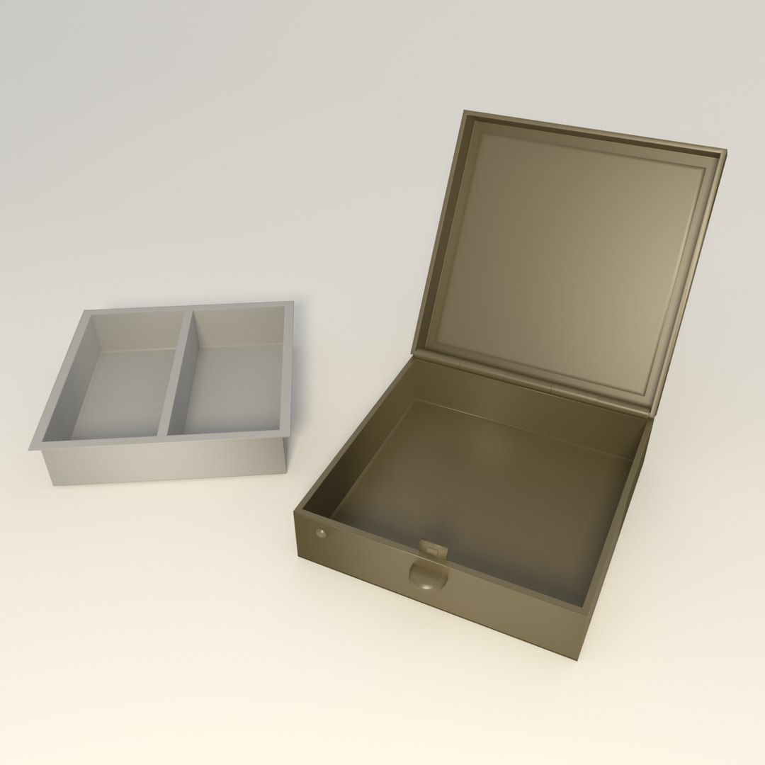 Pill Container 3d Model