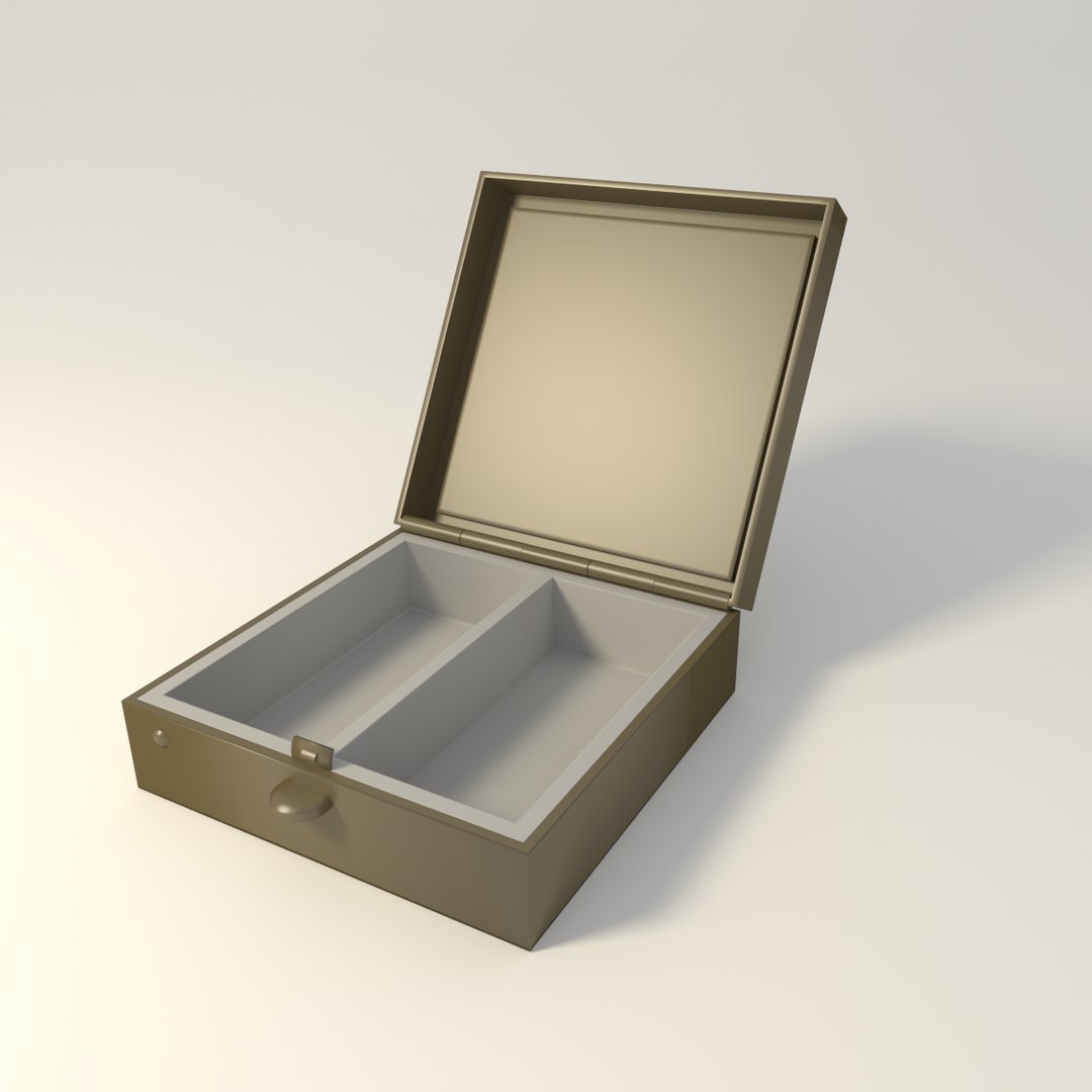 Pill Container 3d Model