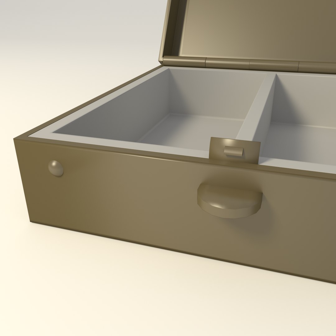 Pill Container 3d Model