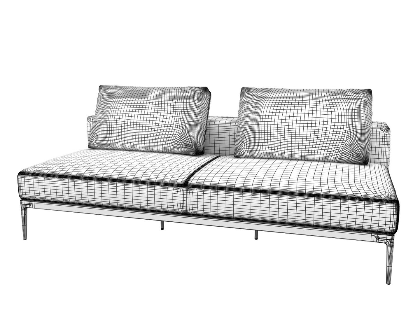 Grid Seating Elements 3D Model - TurboSquid 1162072