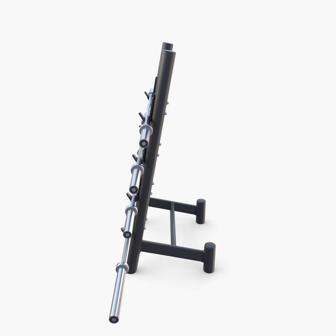 Barbell Rack V2 3D Model - TurboSquid 1996408