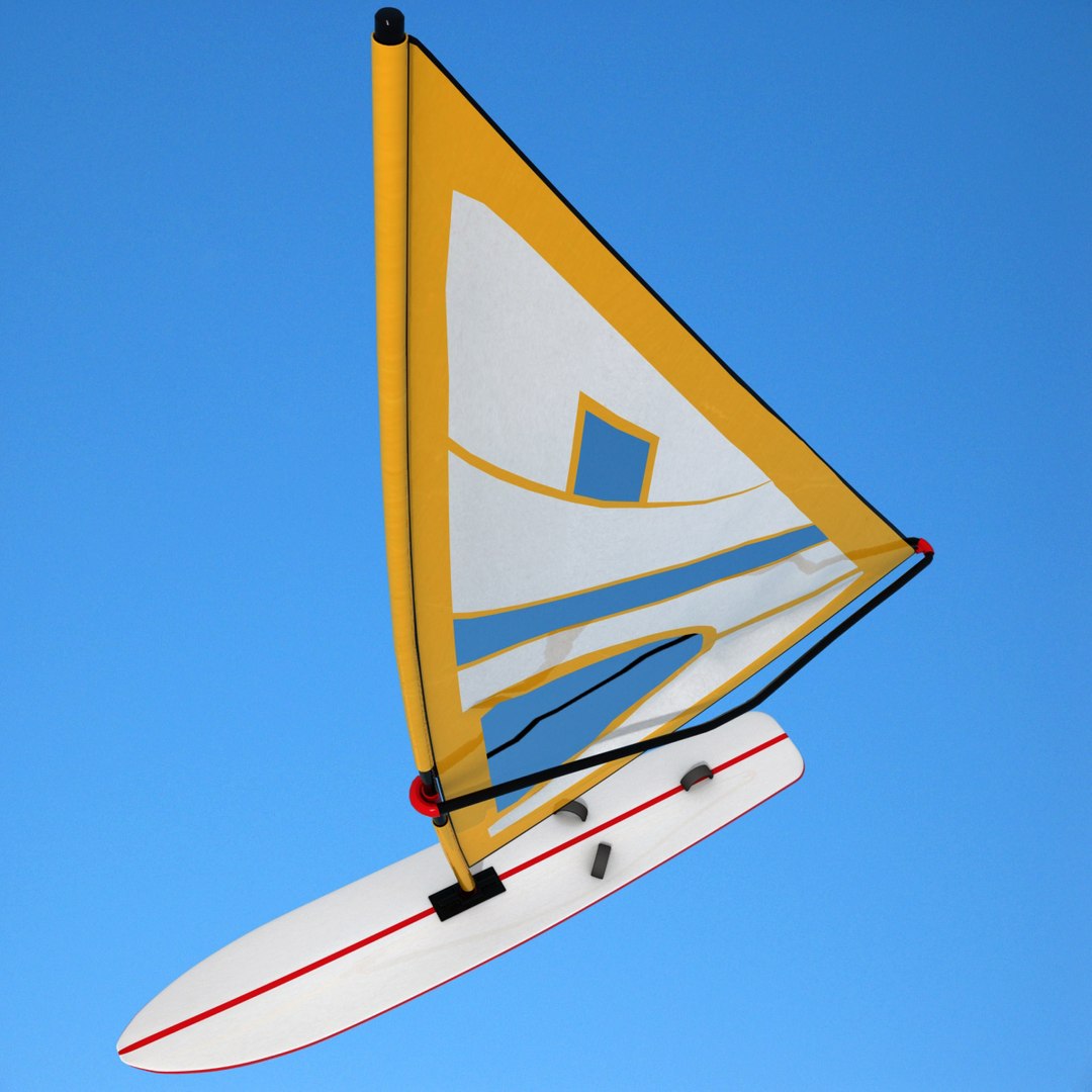3ds Max Windsurfing Board