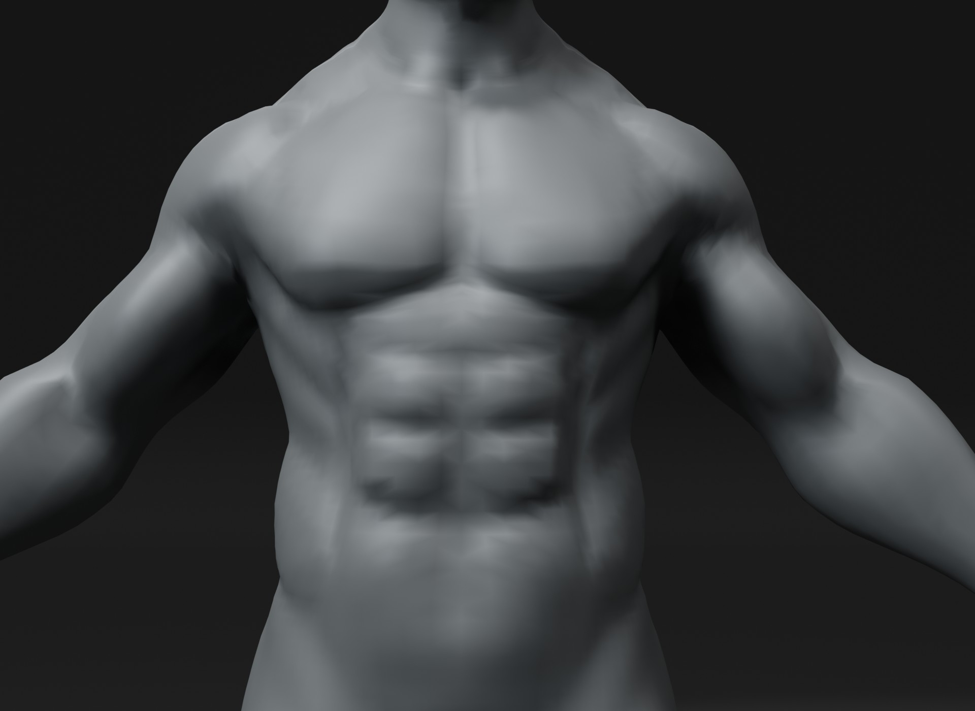 modelo 3d Strong Male Body Base Mesh Animated Rigged 3D Model 20k ...