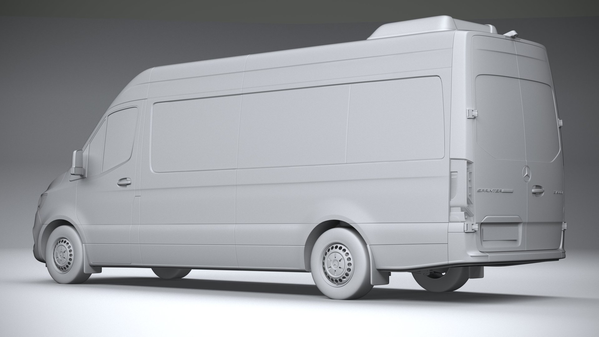 3D Mercedes Sprinter passenger L3H2 2019 model - TurboSquid 1763674