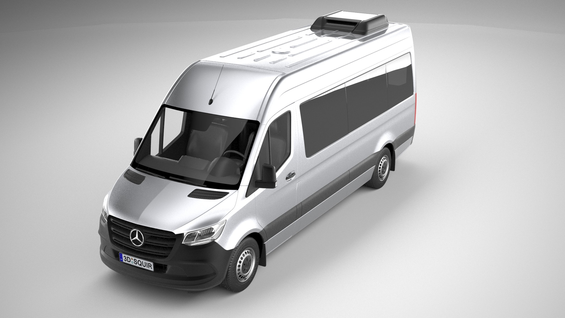 3D Mercedes Sprinter Passenger L3H2 2019 Model - TurboSquid 1763674