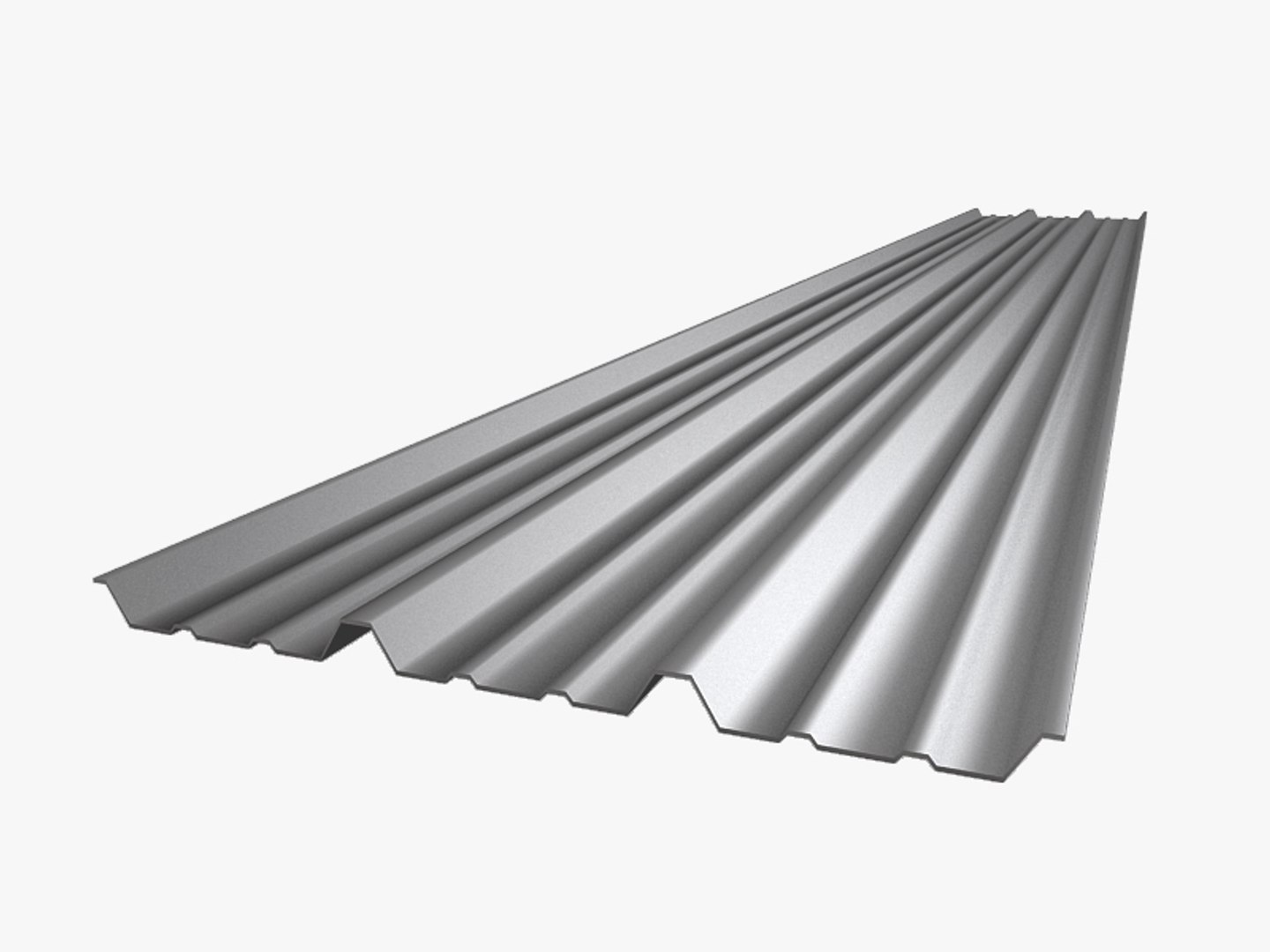Metal Roof Sheet 3d Model