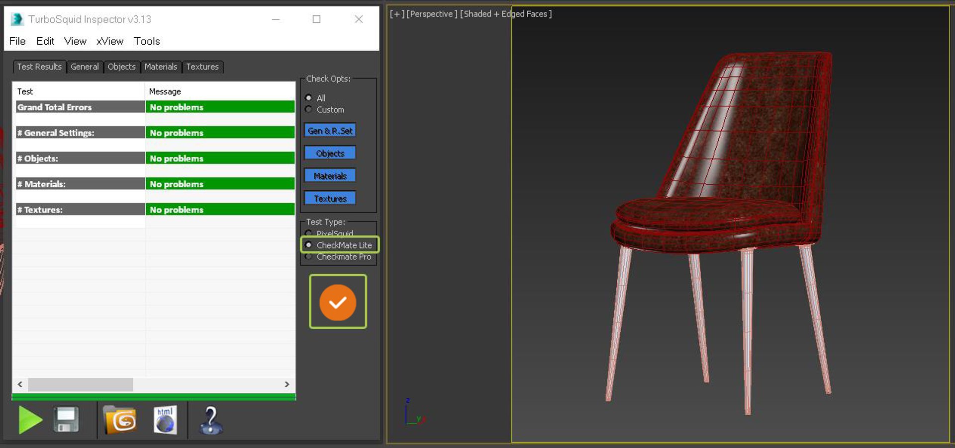 Finley Low-back Upholstered Dining Chair 3D Model - TurboSquid 1495532