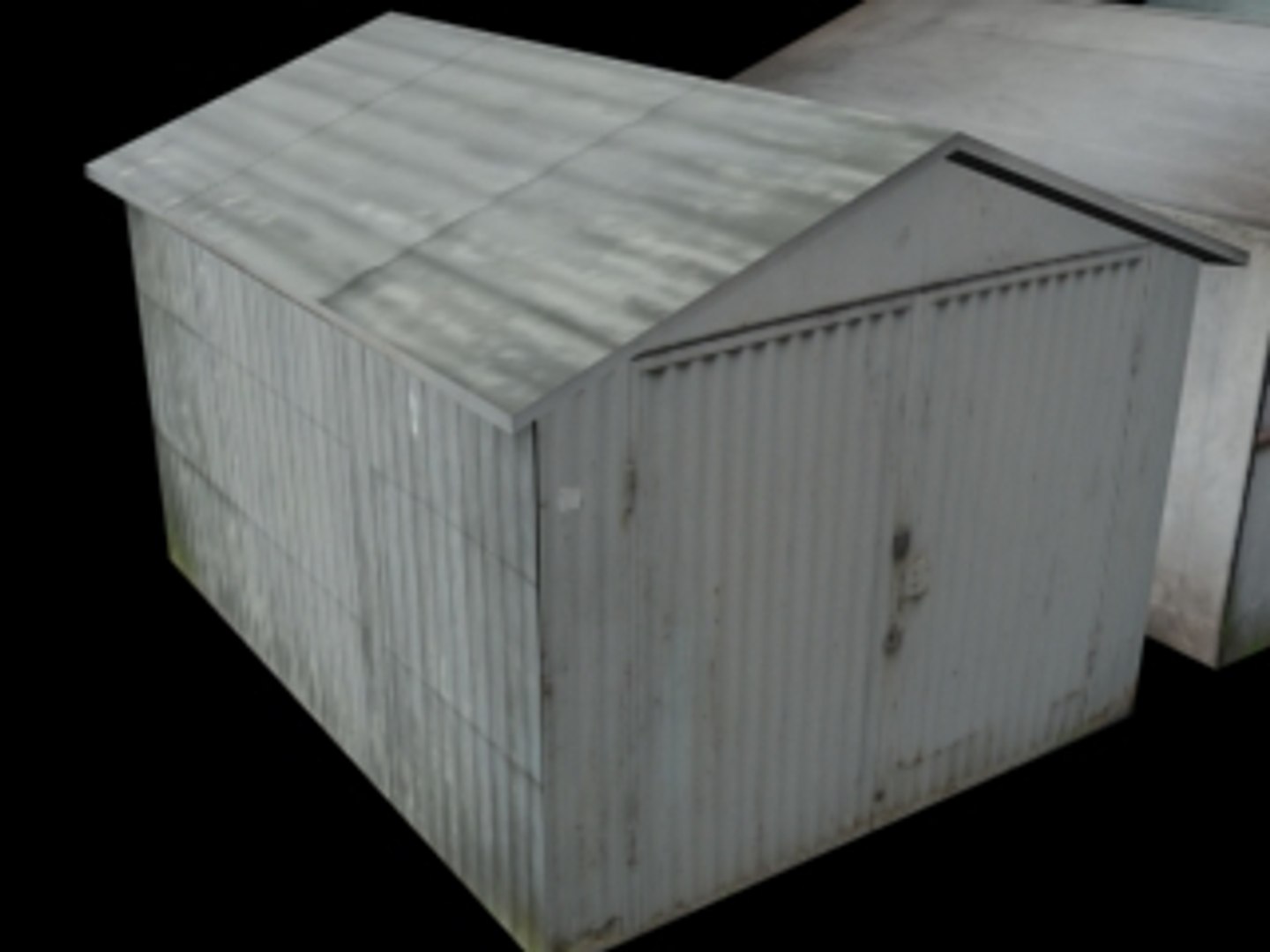 3ds Max Soviet Garages
