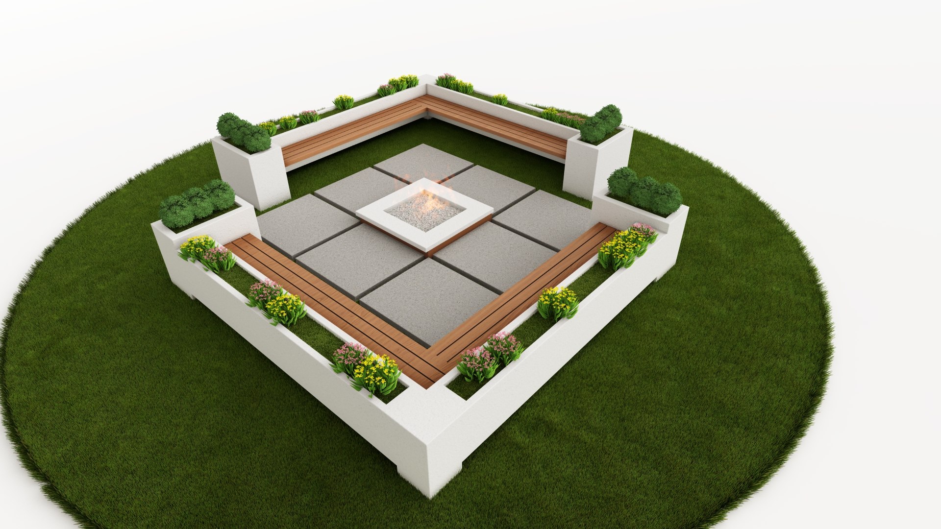 3D benchgroup model - TurboSquid 1801326