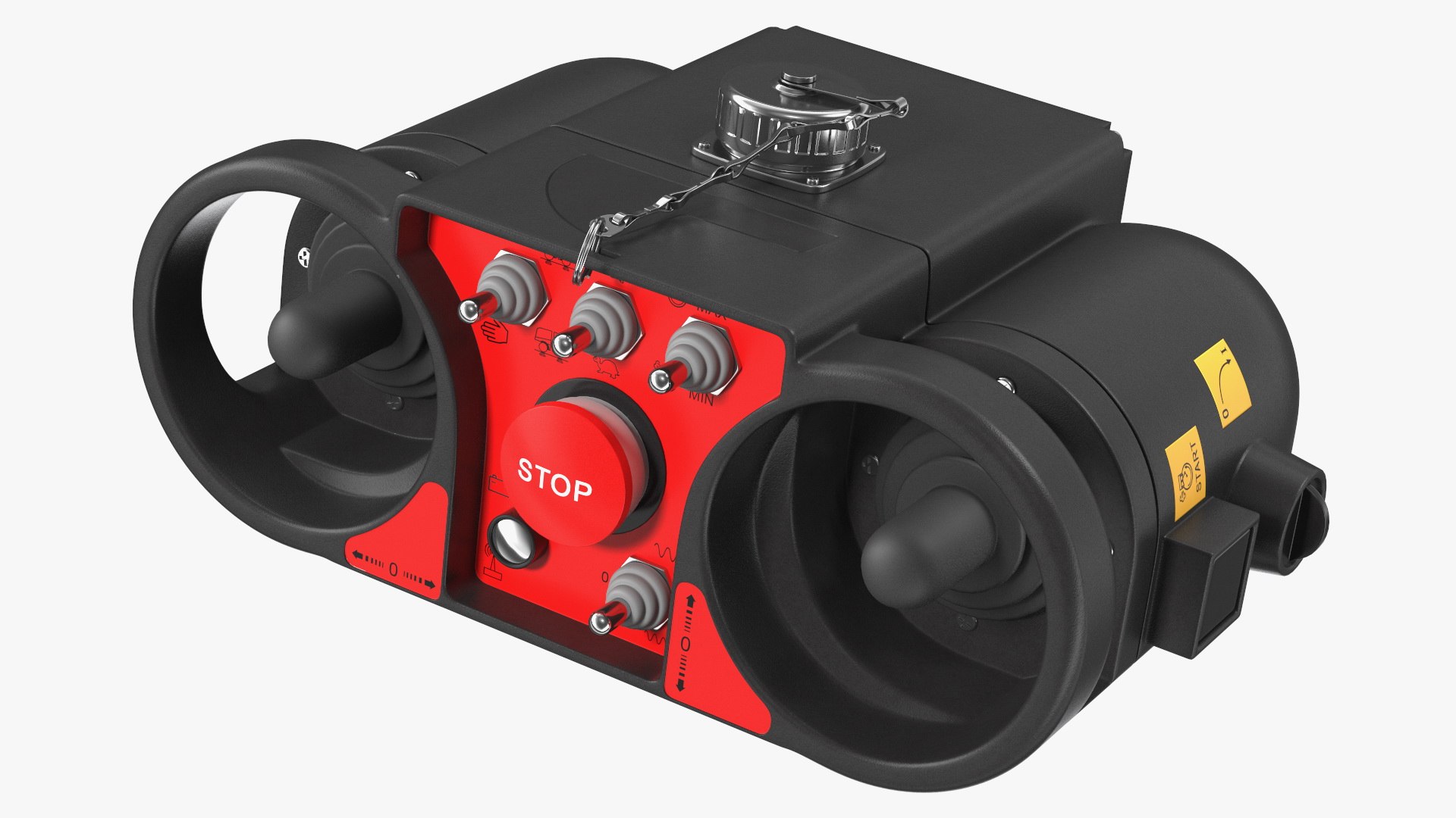 Remote Control Trench Roller 3D - TurboSquid 1727874