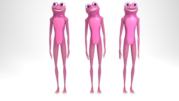 Cartoon Frog Blender Models for Download | TurboSquid