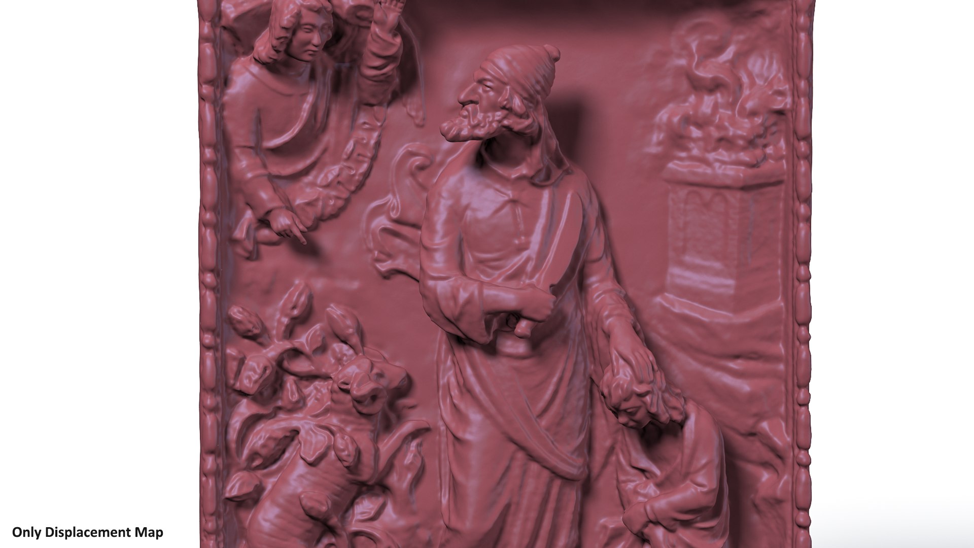 Abraham Isaac Relief Model - TurboSquid 1494791