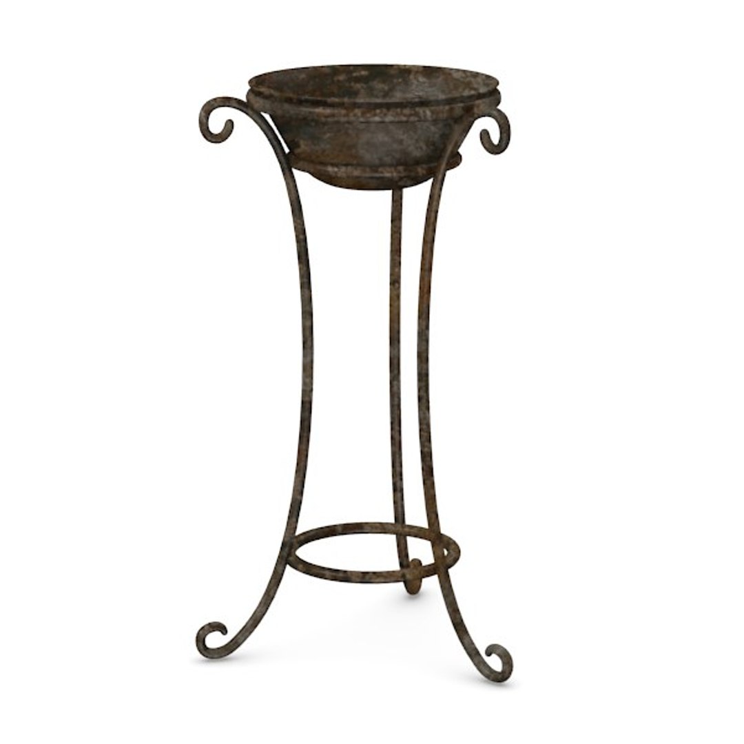 old hand basin 3d model