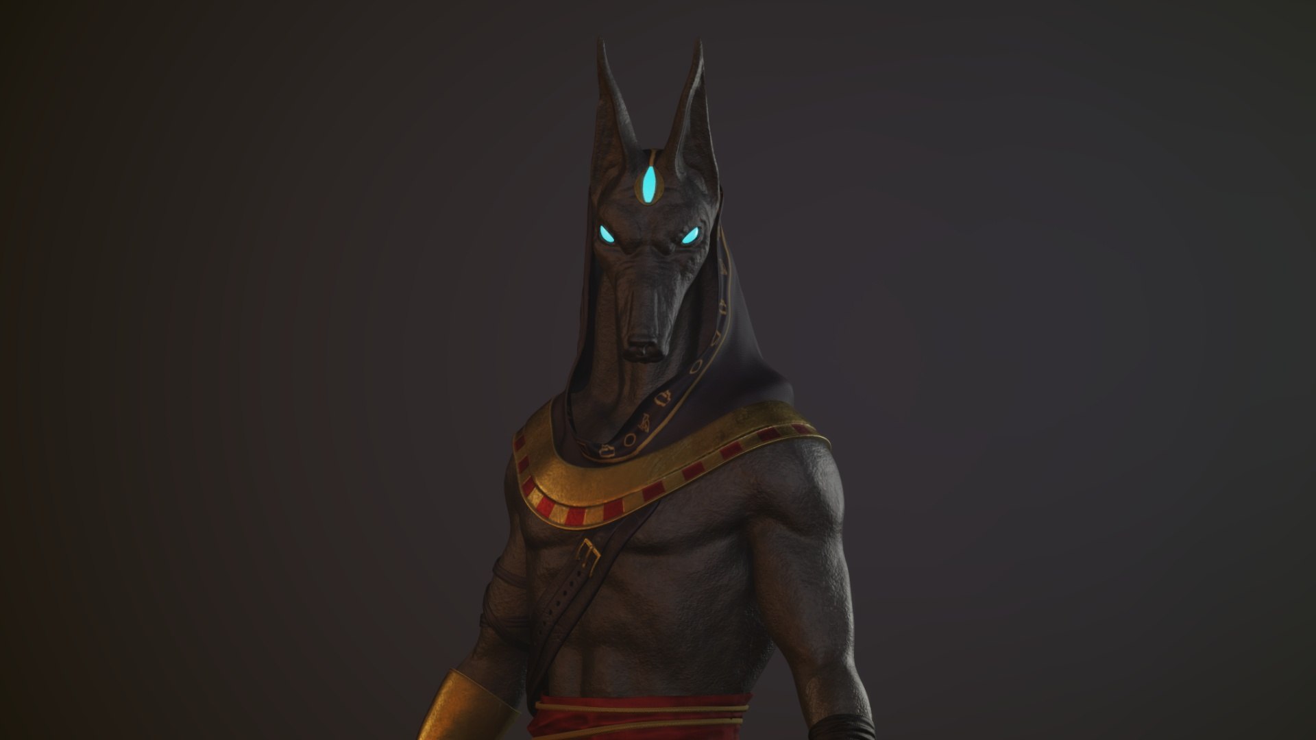 3D Anubis - TurboSquid 1846261