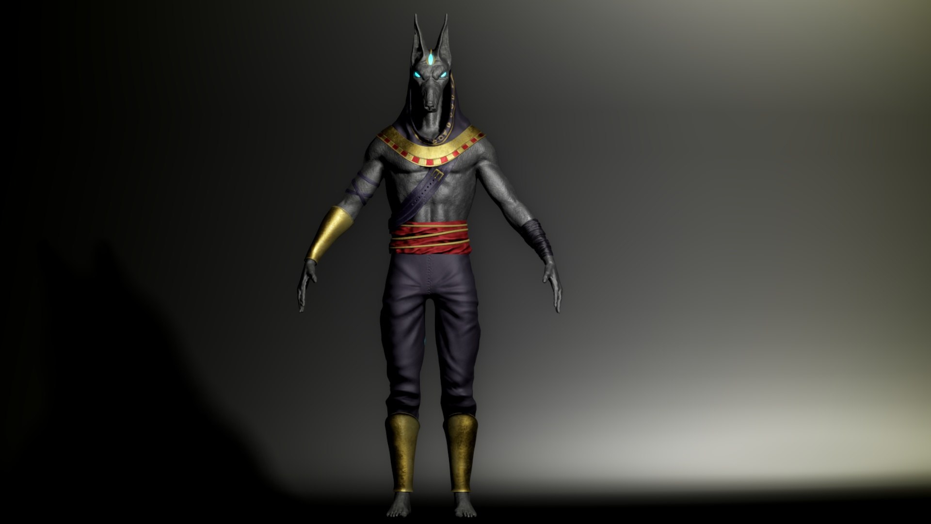 3D Anubis - TurboSquid 1846261