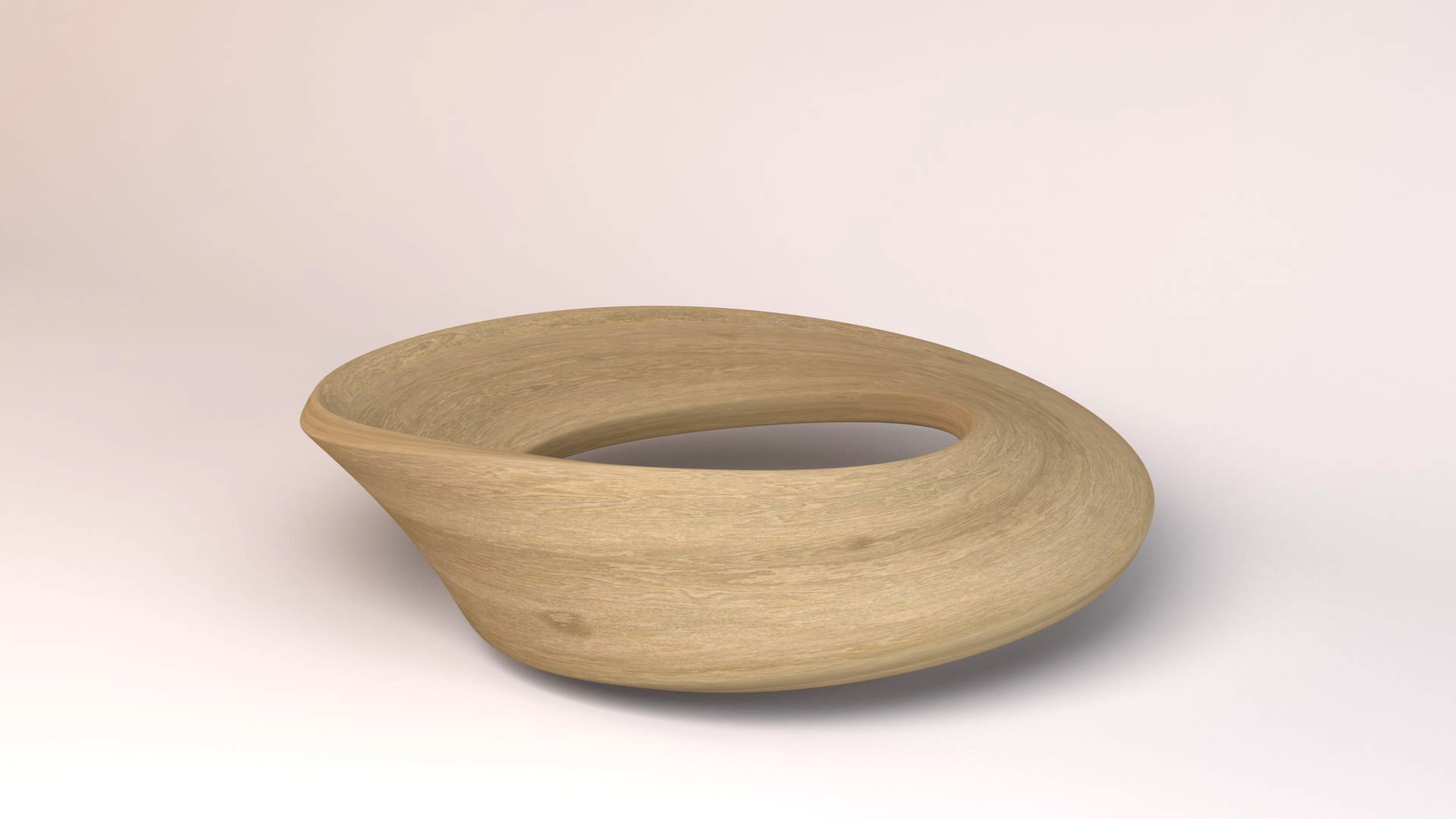 Mobius Strip Wood 3D Model - TurboSquid 1660679