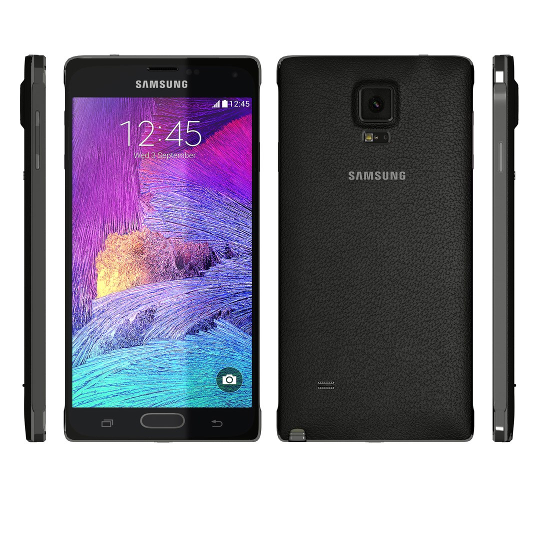 Samsung Galaxy Note 4 3d Model