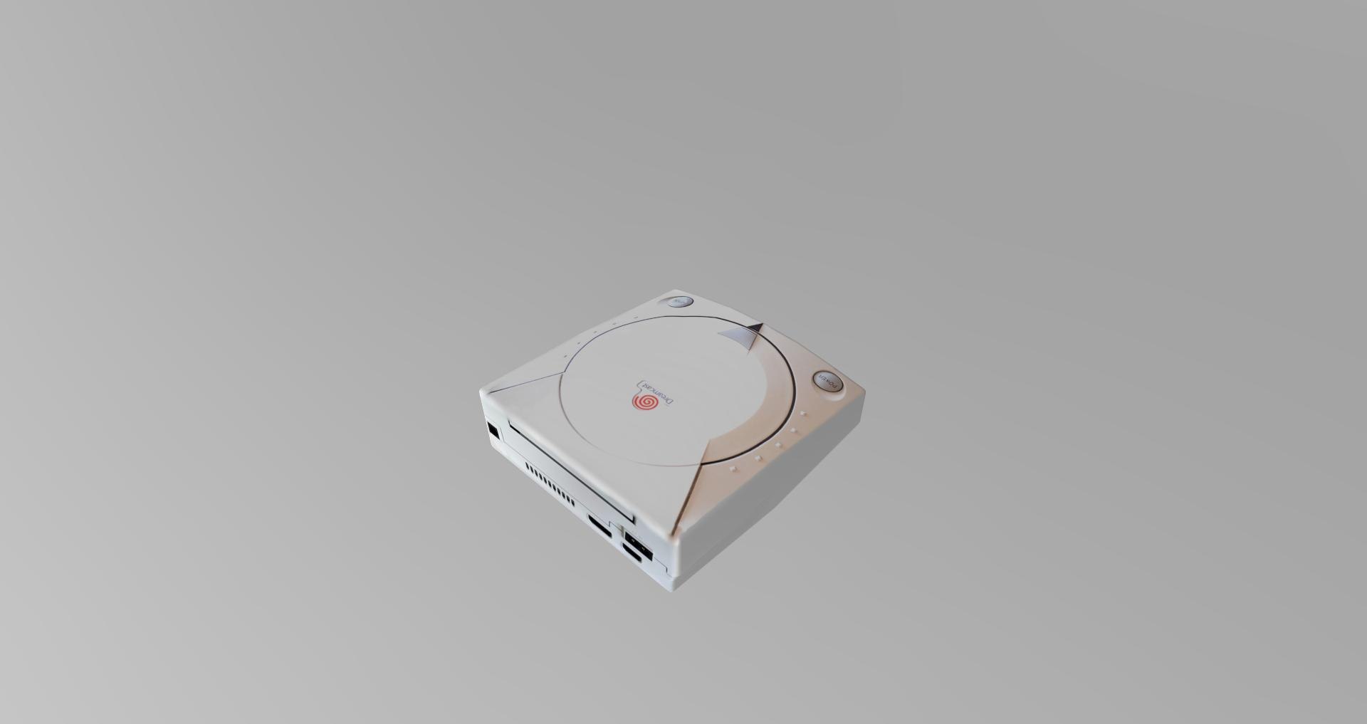 Sega Dreamcast Model - TurboSquid 1356398