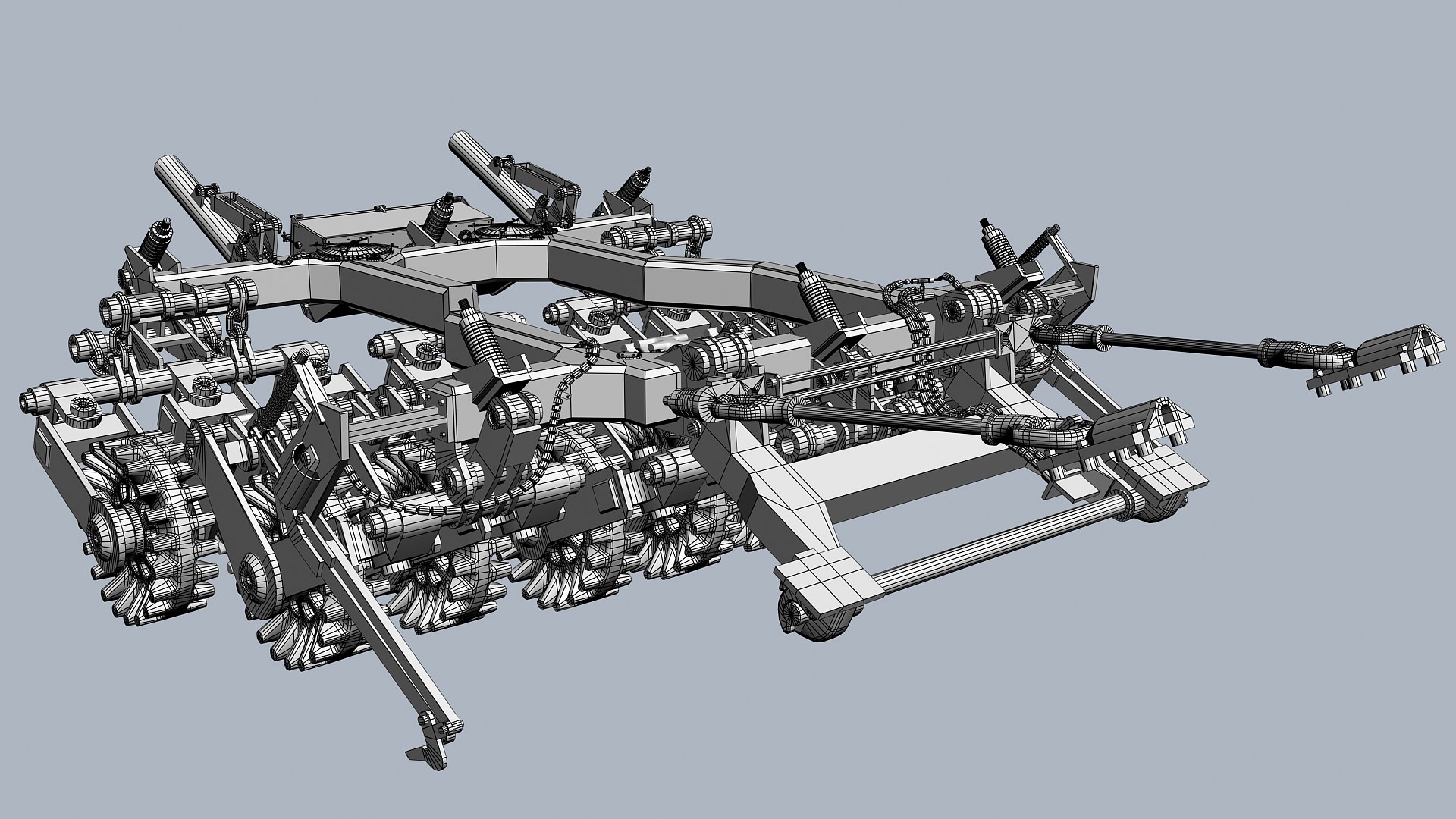 TMT-S Tank Mine Roller 3D - TurboSquid 1722402