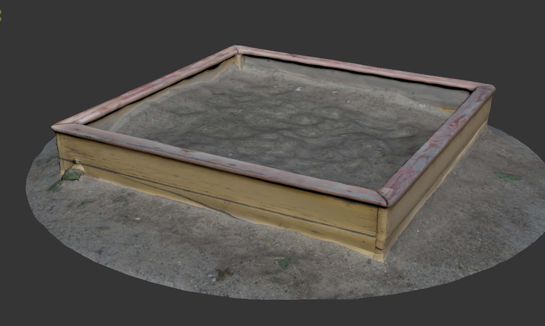 3D ultra realistic children sandbox model - TurboSquid 1336781