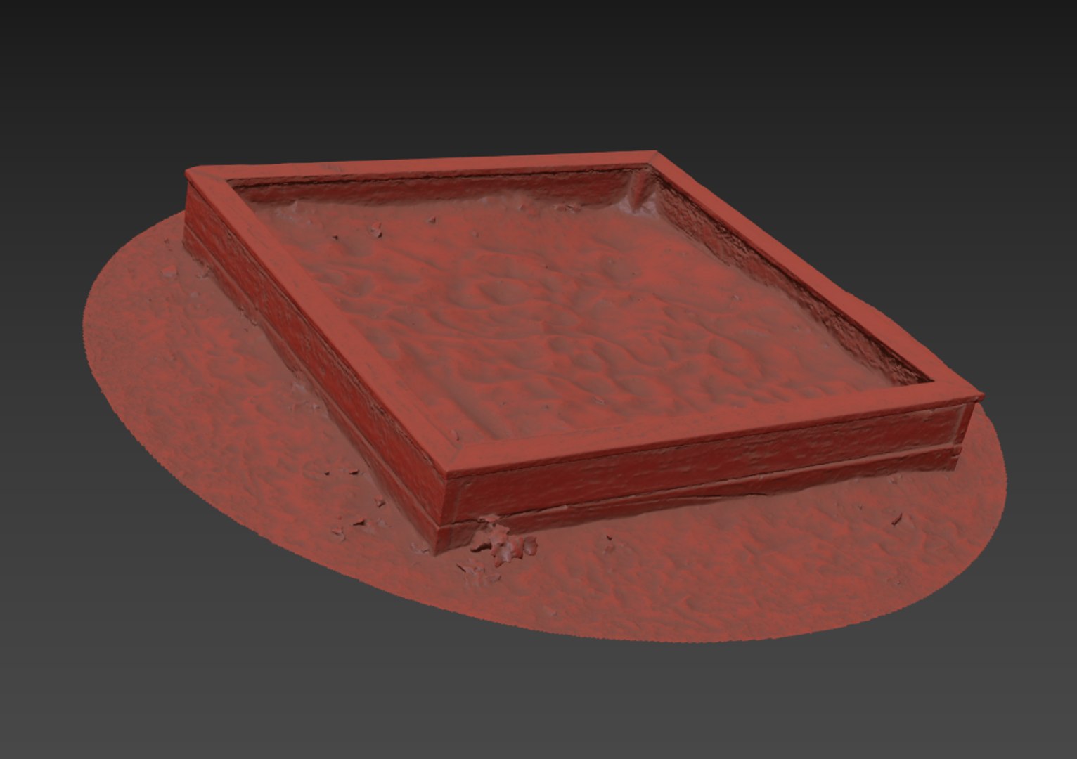 3D ultra realistic children sandbox model - TurboSquid 1336781