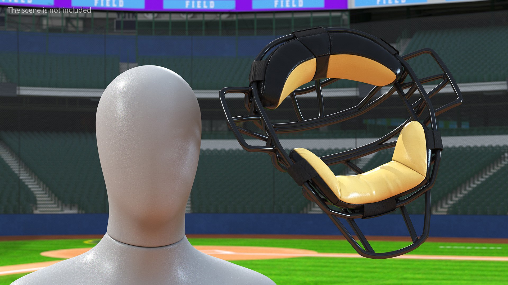 Baseball Catchers Mask 3D Model - TurboSquid 2228924