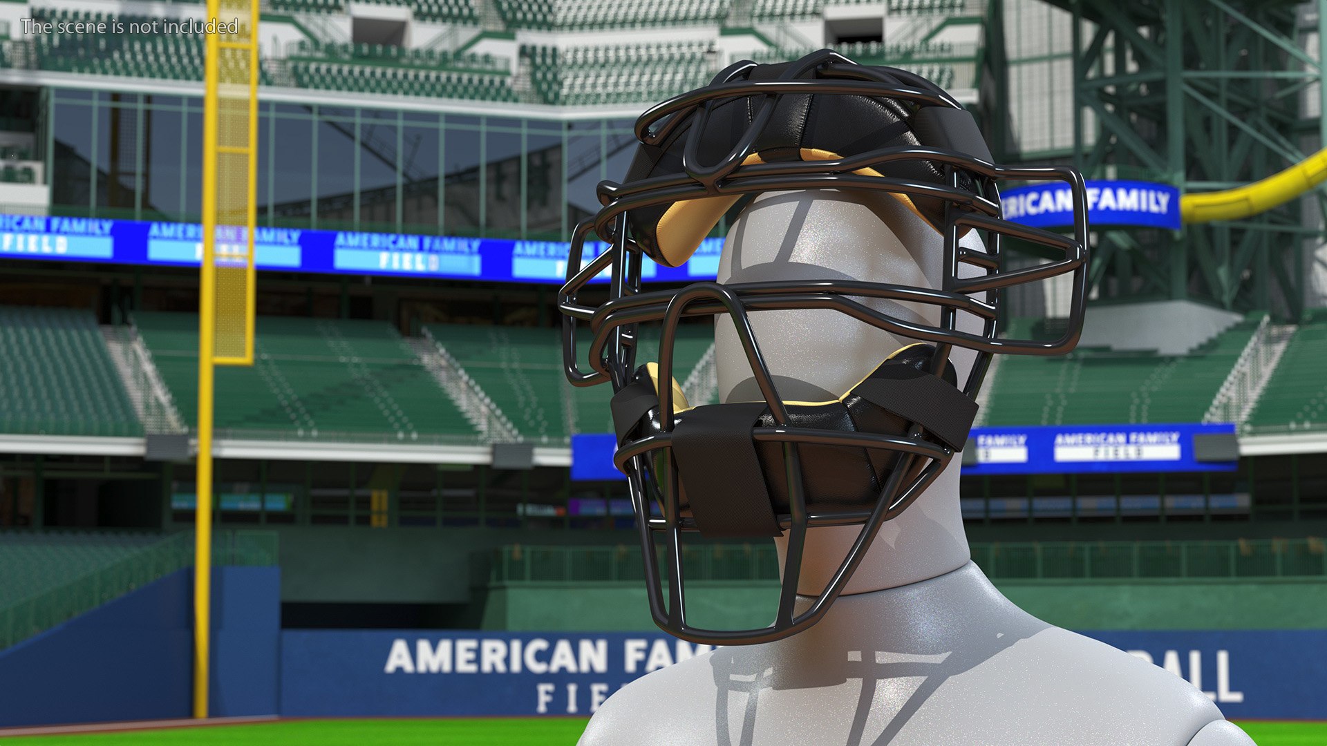 Baseball Catchers Mask 3D Model - TurboSquid 2228924