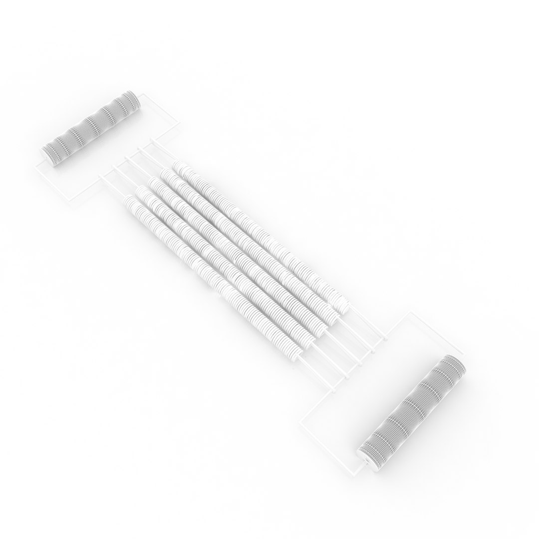 3d model chest expander