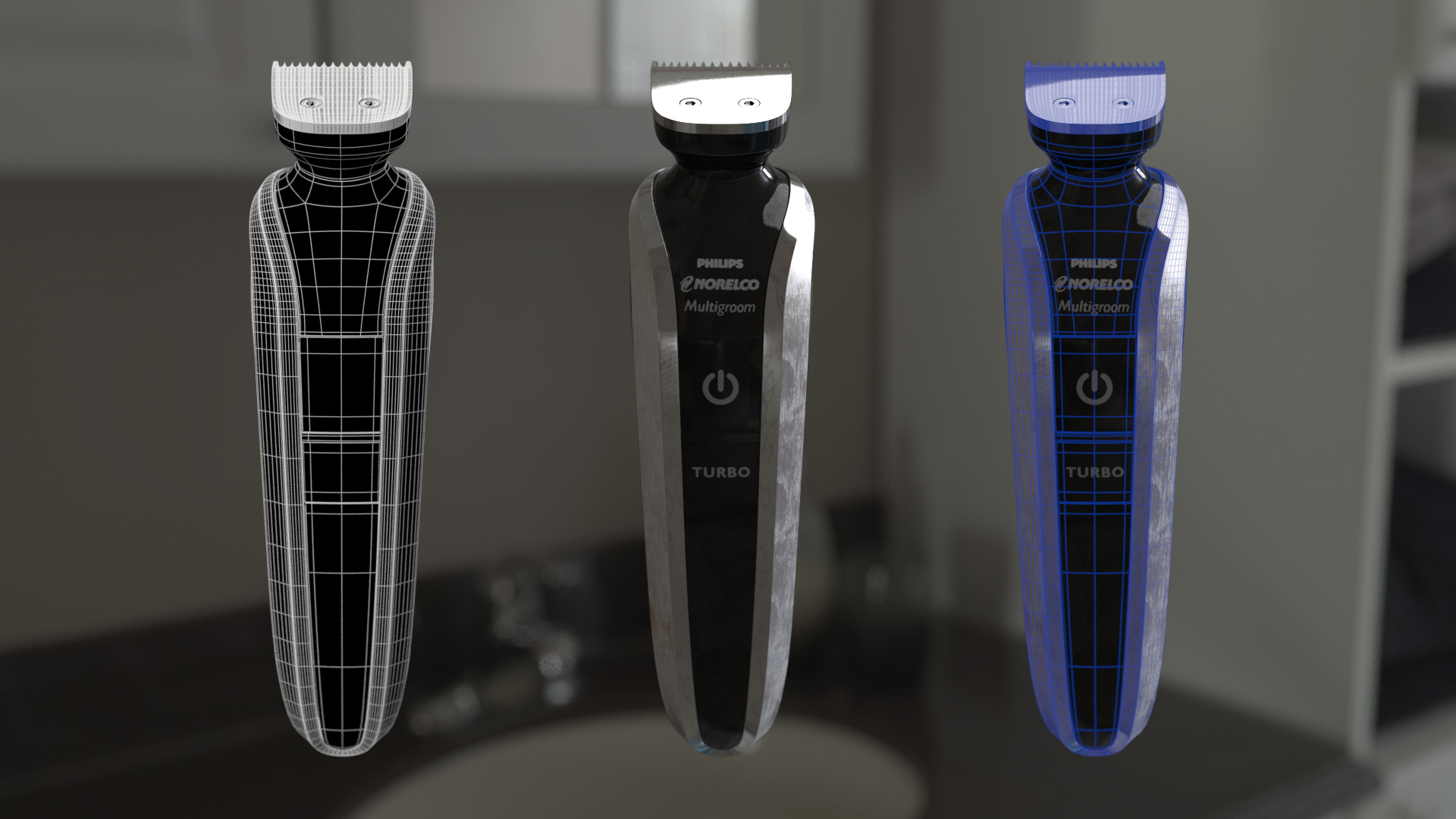3D Electric Shaver - TurboSquid 1346175