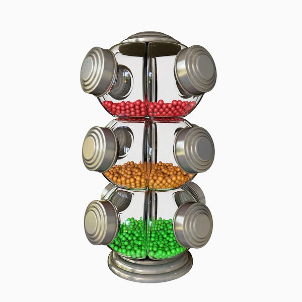 Revolving Candy Jar 3D - TurboSquid 1934362