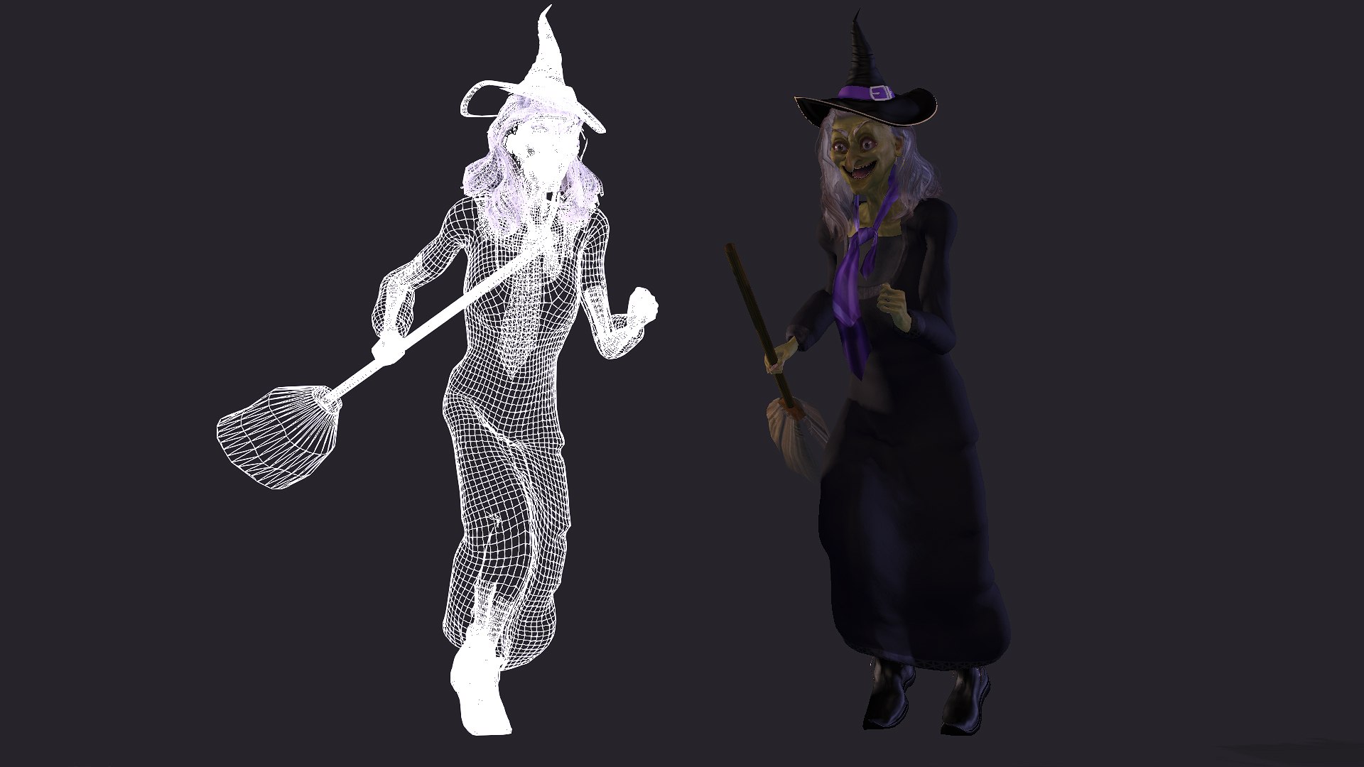 The Witch 3D Model - TurboSquid 1867072